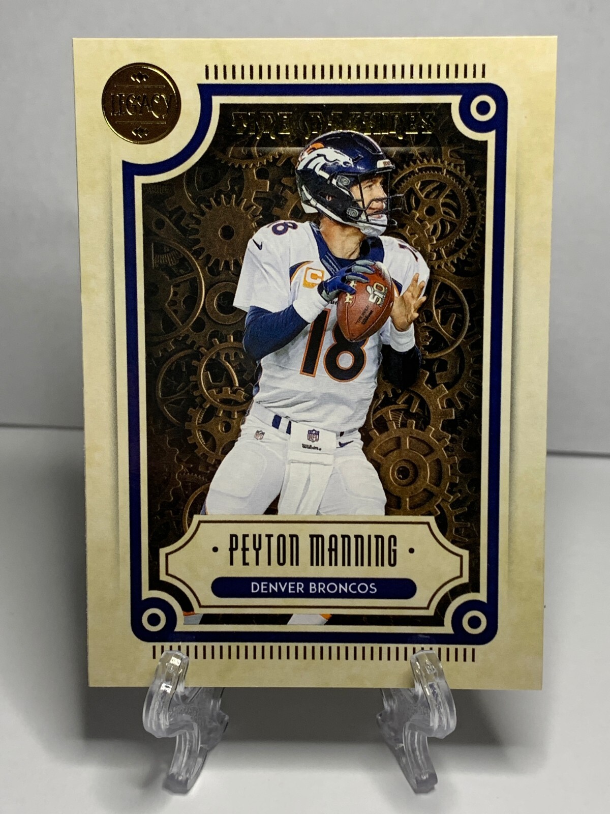 Peyton Manning 2022 Panini Legacy Time Machines # TM-1 Denver Broncos ...