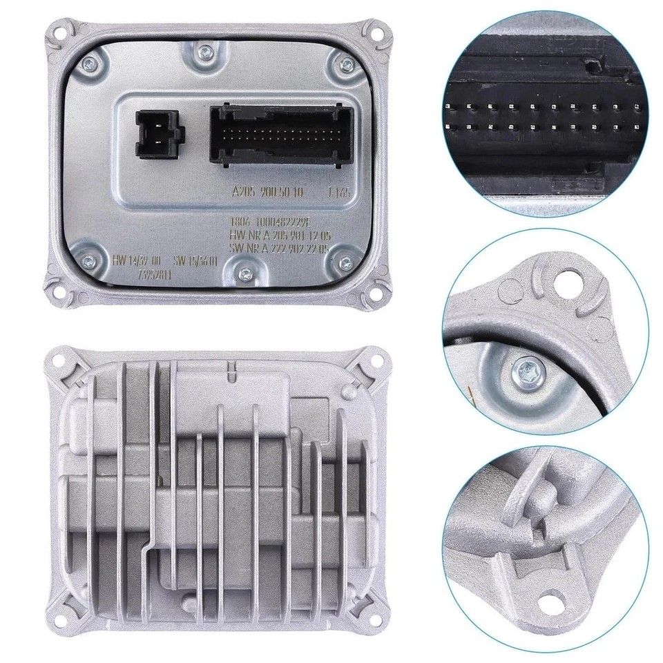 A2059005010 LED Headlight Ballast Control Unit Module Compatible with ...