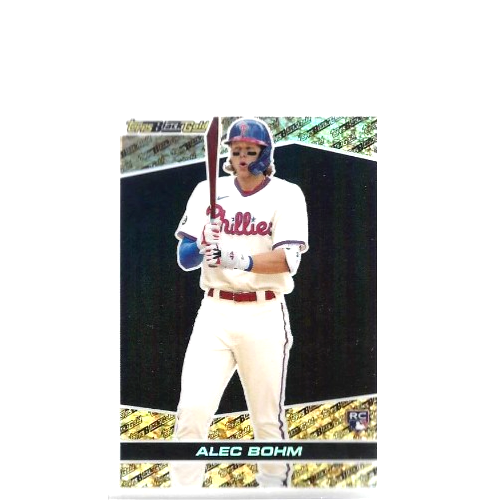 ALEC BOHM )~( - " TOPPS BLACK & GOLD - ROOKIE CARD " - PHILLIES! | eBay