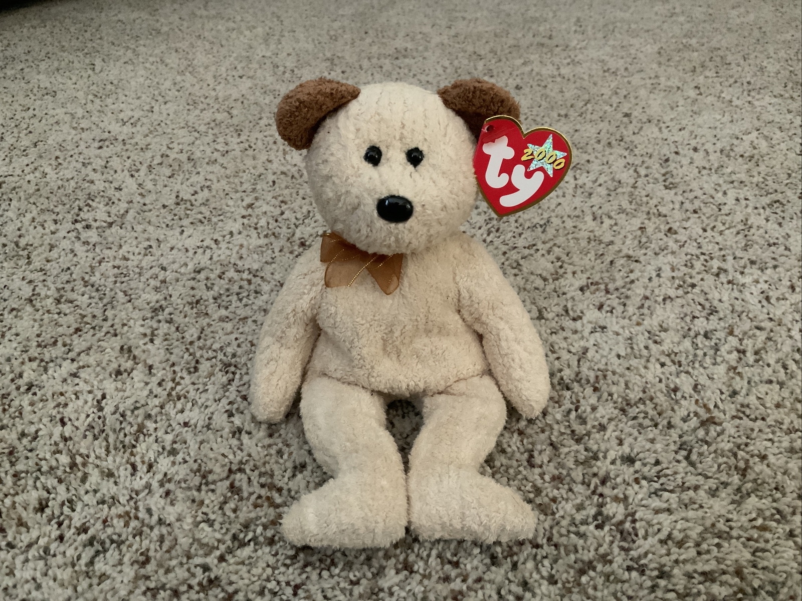 ty beanie babies huggy the bear | eBay
