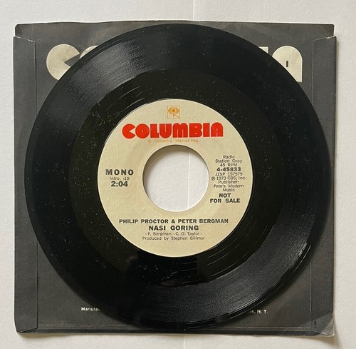 Communist Love Song/Nasi Goring-Philip Proctor & Peter Bergman ...