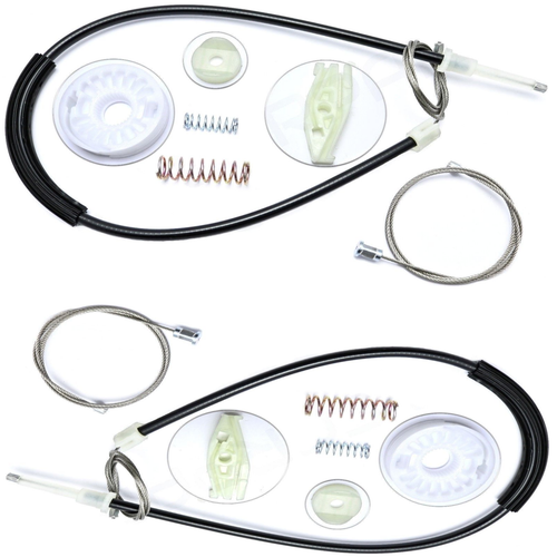 WINDOW REGULATOR REPAIR KIT REAR RIGHT and LEFT FOR VW NEW BEETLE ...