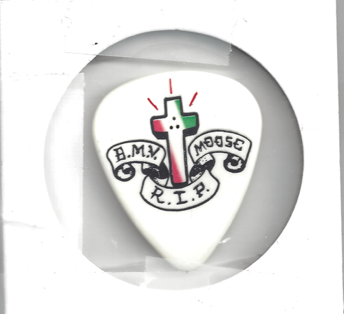 Body Count Guitar Pick D-Roc RIP Moose 2003 Club Tour Custom Concert ...