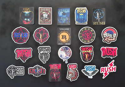Rush Vinyl Stickers Band Rock N Roll Fly By Night Rock Music Canada ...