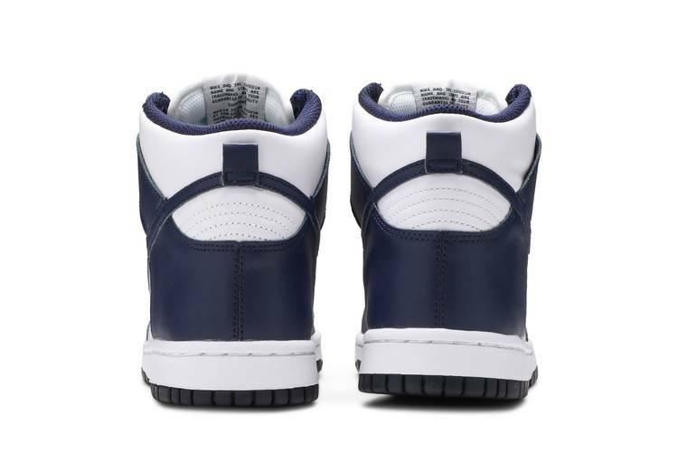 Nike Dunk High GS Size 4 White Midnight Navy DB2179 104 | eBay