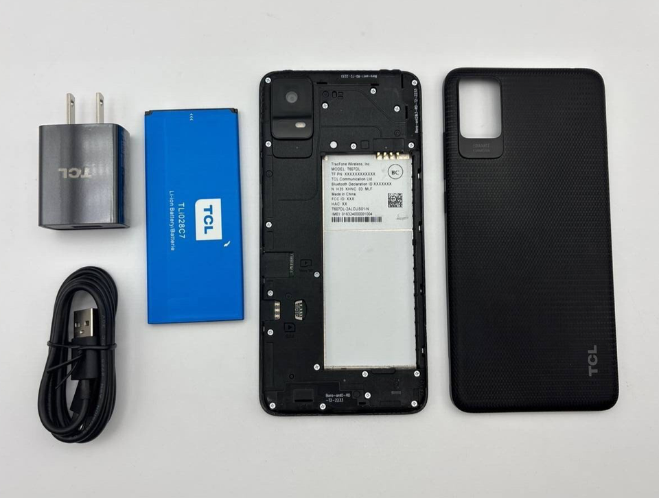 TCL ION V T607DL Android Smartphone 32GB 6" Display 8MP Camera TracFone ...