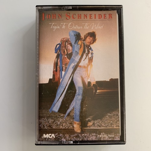 John Schneider Tryin To Outrun The Wind (Cassette) | eBay