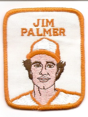 JIM PALMER 1978-1979 Vintage Penn Emblem Baseball Player Patch ...