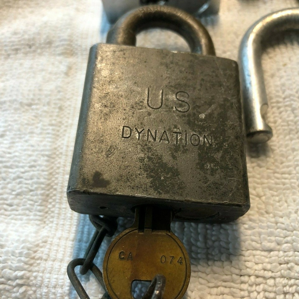 Vintage US American Lock Package of 11 locks total 8 w keys | eBay