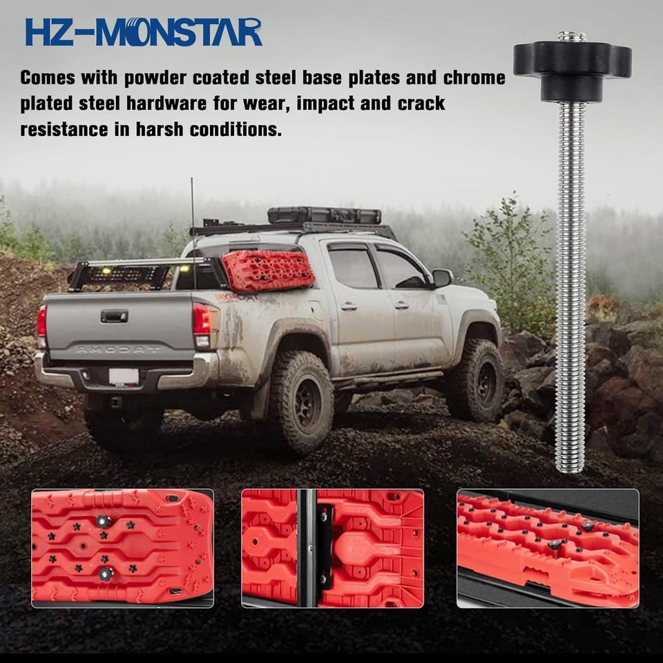 Traction Board Mounting Kit, Recovery Board Mount Safety Traction Board ...