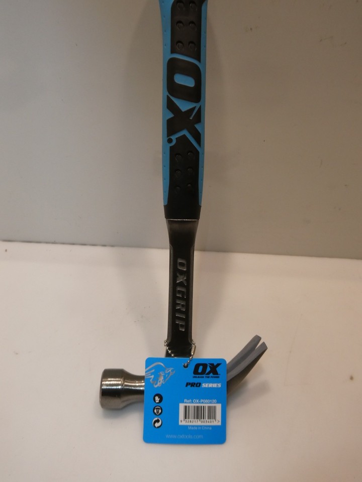 OX Tools OX-P080120 Pro One Piece Claw Hammer - 20oz | eBay Australia