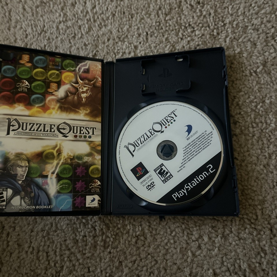 Puzzle Quest: Challenge of the Warlords Complete CIB NM PS2 | eBay