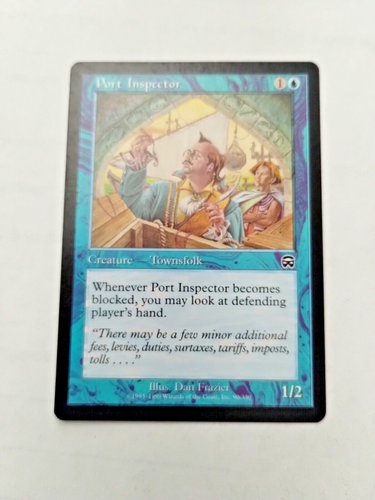 MTG Port Inspector Mercadian Masques 90/350 Regular Common ...