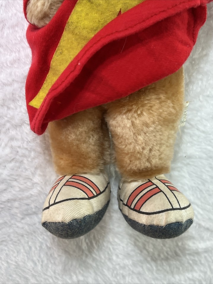 Vintage 1983 Alvin And The Chipmunks ALVIN 11” Plush Doll CBS Toys Red ...