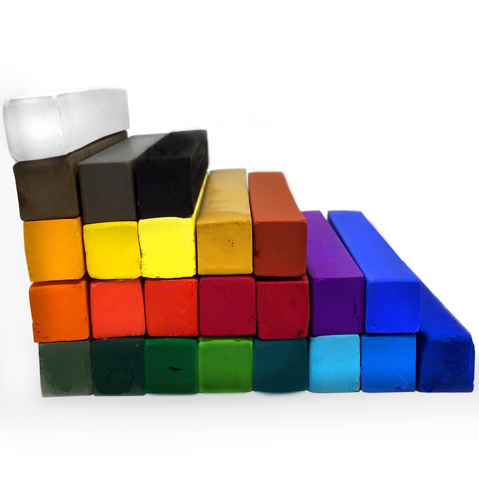 Royal Talens Art Creation Soft Chalk Pastels Pack of 24 | eBay