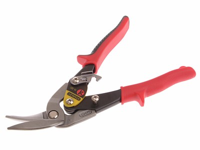 STANLEY® Red Offset Aviation Snips Left Cut 250mm (10in) STA214567 | eBay