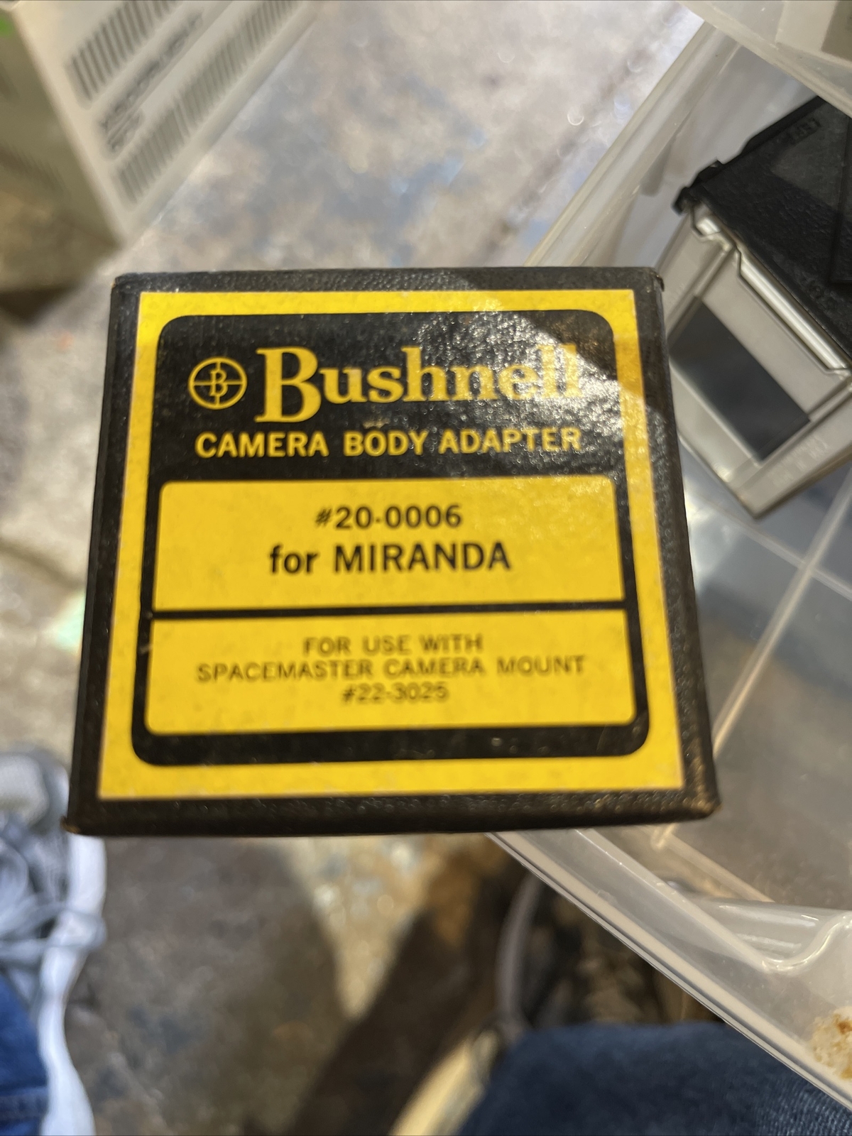 NOS BUSHNELL SPACEMASTER CAMERA MOUNT FOR MIRANDA BODY ADAPTER 20-0006 ...