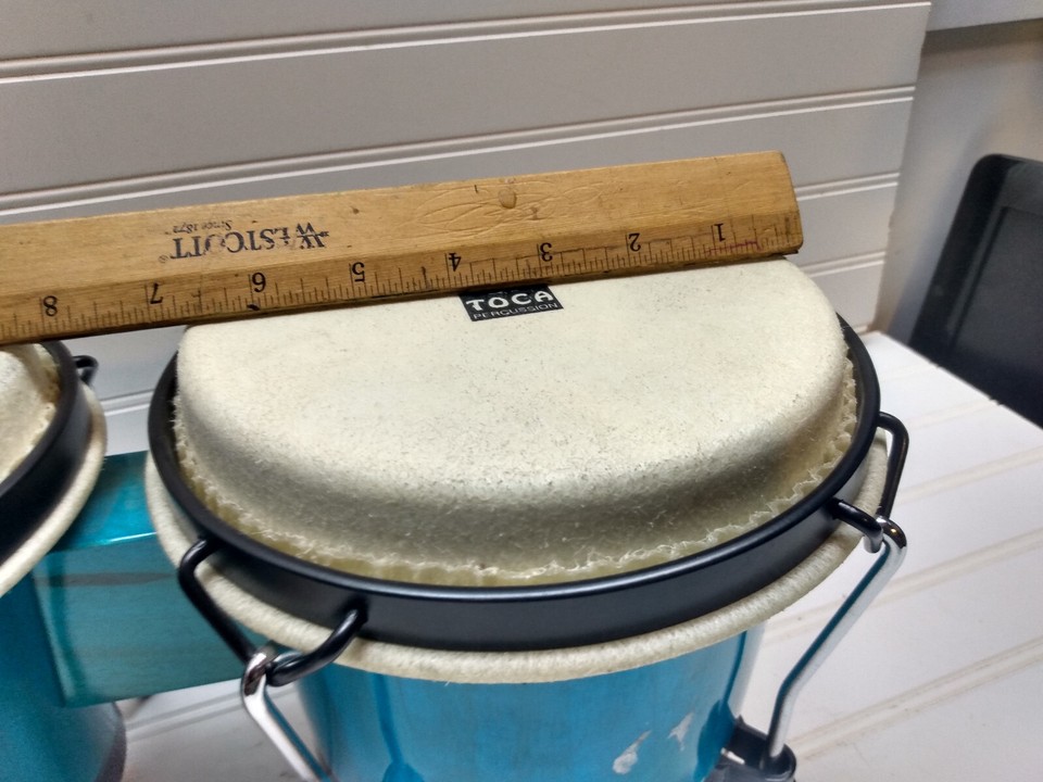 Toca Percussion Toca Synergy Bongo Set Blue 7x7 | eBay