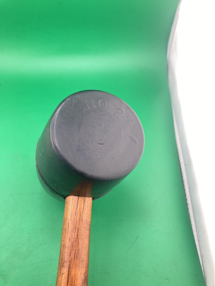 NOS Vintage Craftsman No. 2 Rubber Hammer Mallet # 45787 - USA New Old Stock | eBay