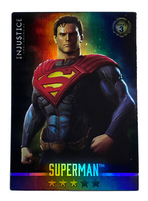 DC Injustice Arcade Series 3 Card “Superman” Foil #046/120 | eBay