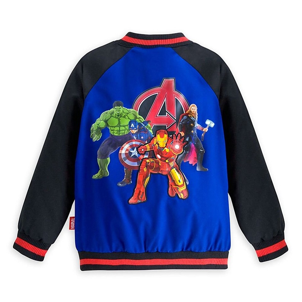 Marvel Avengers Boy Varsity Jacket Size 5/6 | eBay