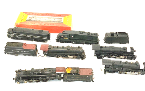 HUGE COLLECTION OF VINTAGE MIXED LOT MIX TRAIN LOT OF 8 PICES ...