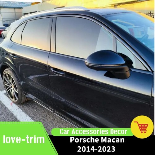 Steel Car Window Sill Molding Strip Cover Trim For 14-23 Porsche Macan ...