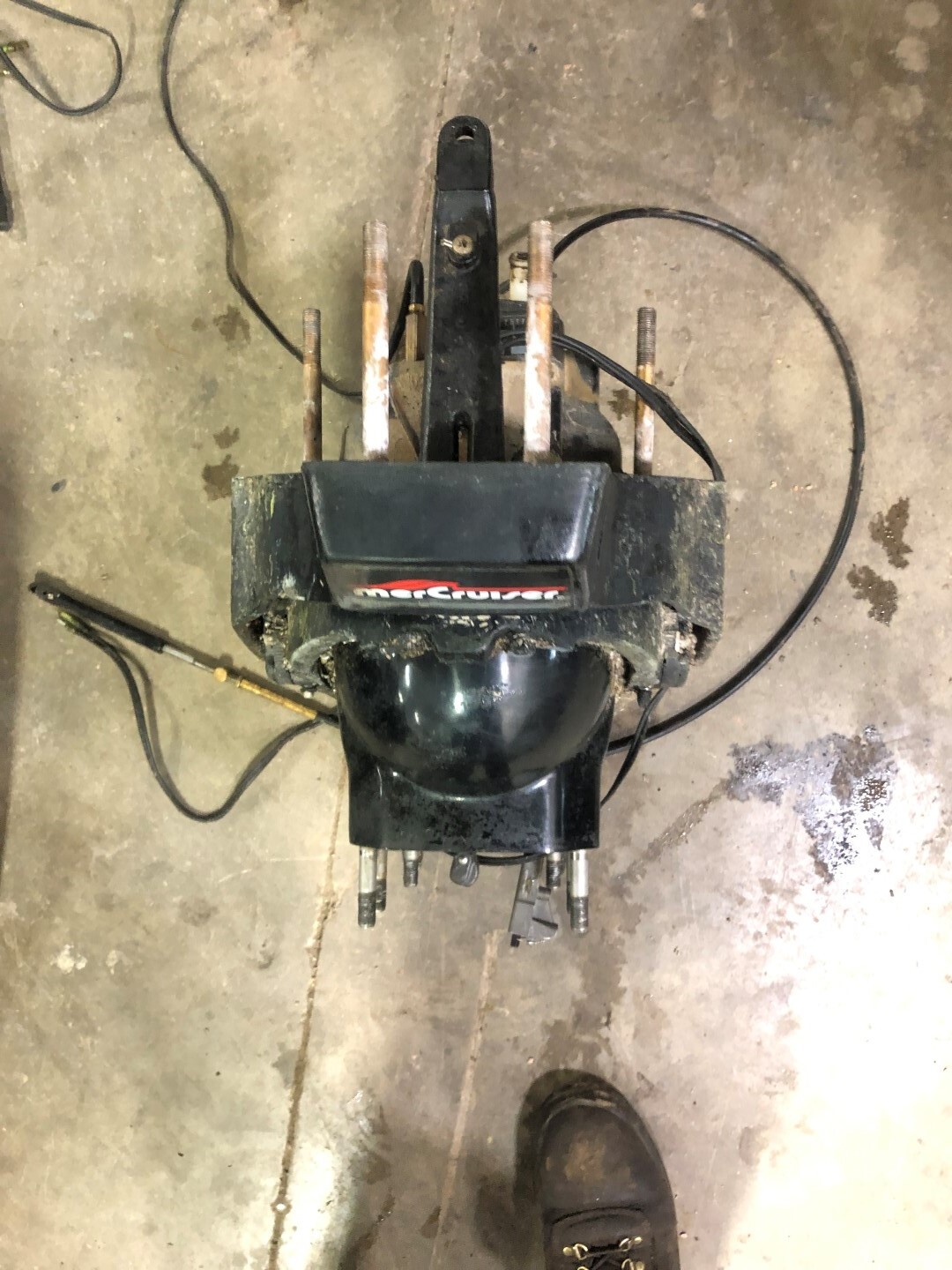 Mercury MerCruiser Marine Alpha 1 Gen 2 outdrive transom mount gimbal ...