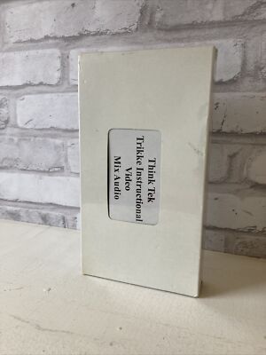 Think Tek Trikke Instuctional Video Mix Audio VHS Tape | eBay