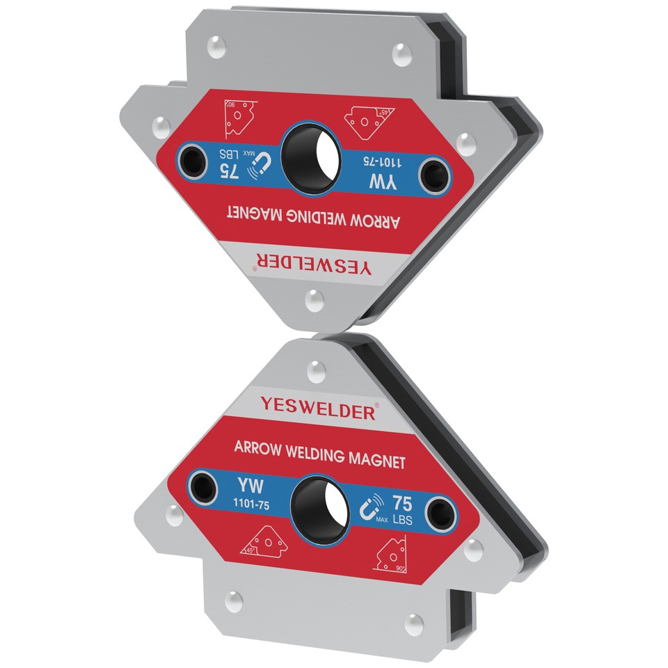 Arrow Welding Magnet Set Welder Soldering Angle Holder 25lb/50lb/75lb ...
