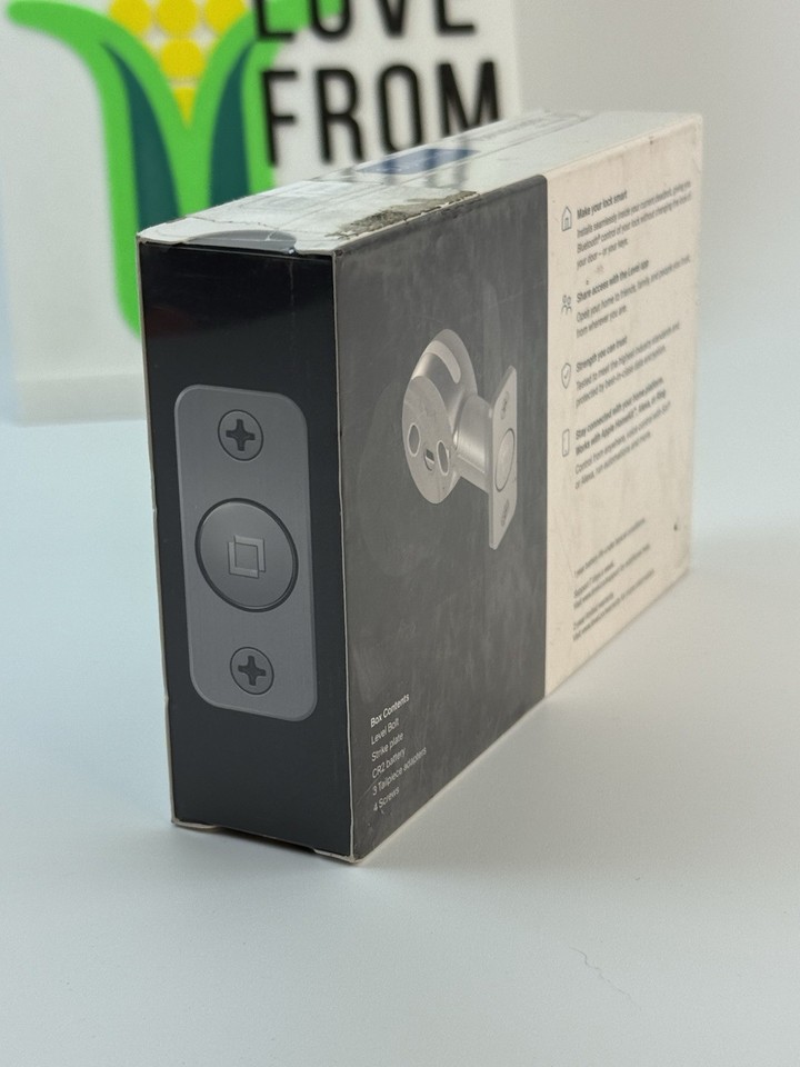 Level Bolt Smart Lock – Bluetooth Keyless Entry Deadbolt, Works with ...