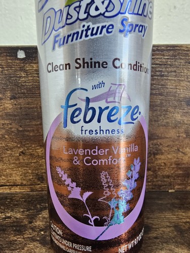 Swiffer Dust & Shine MULTI SURFACE Spray Febreze Lavender Vanilla ...
