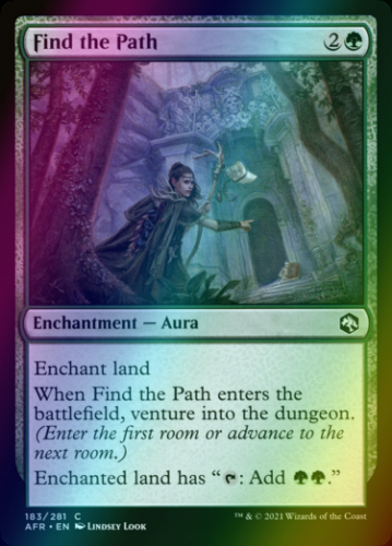 x1 Find the Path AFR MTG 183/281 FOIL COMMON M/NM 1x | eBay