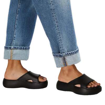 NWT ASOS Flexy Chunky Sporty Slide Sandals | eBay