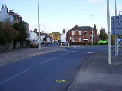 Photo 6x4 A144 London Road, Halesworth At the junction with London Road ...