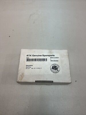 RTK Sitz-Ring DN40 Sitz 25, M 50x1,5 | eBay