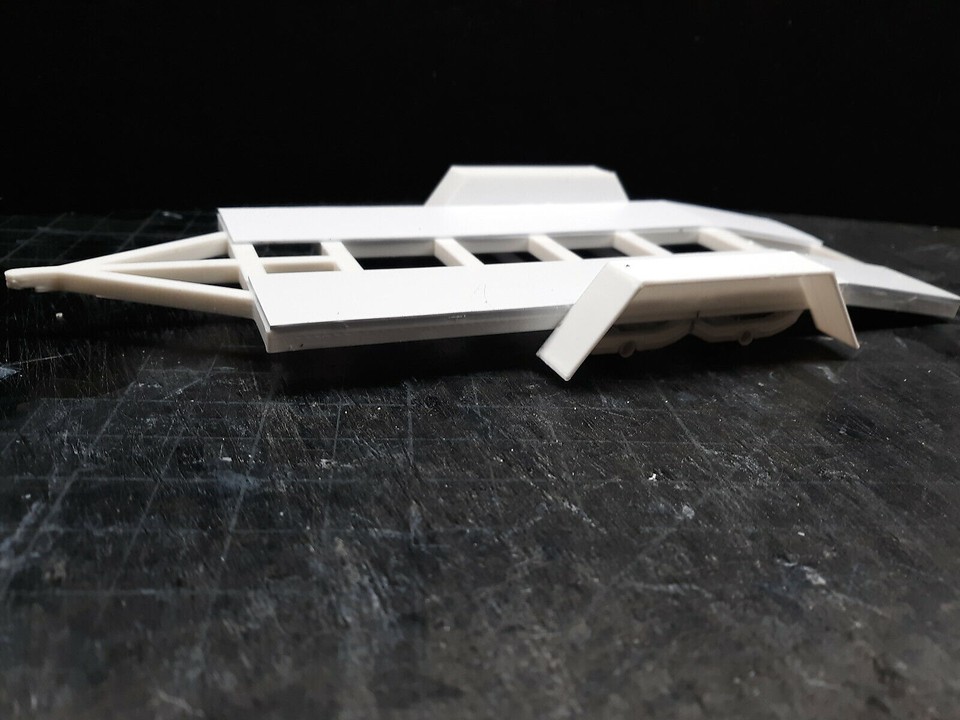 model Car trailers 1 car 2 car 2car goose neck 1/24 1/25 scale kits | eBay