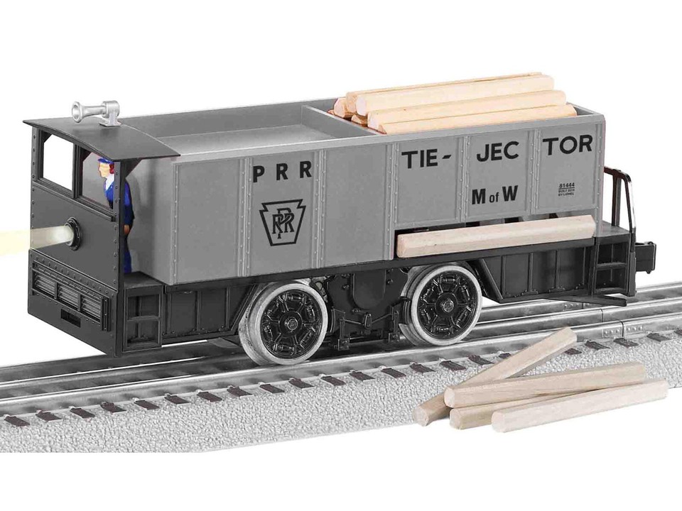 Lionel #81444 PENNSYLVANIA Command Controlled Tie-jector Motorized Car ...