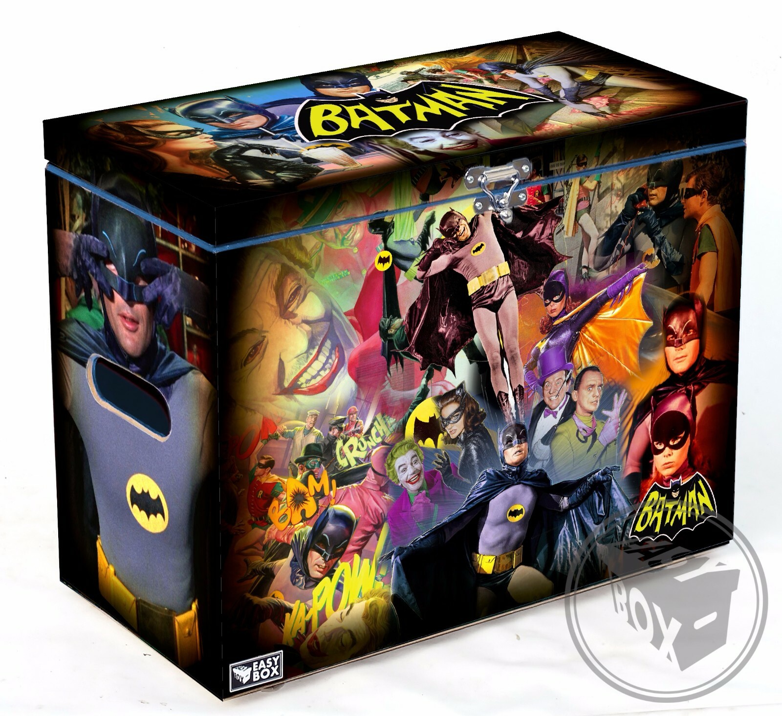 Batman 66 TV Series - Large Comic Book Hard Box Chest MDF | eBay