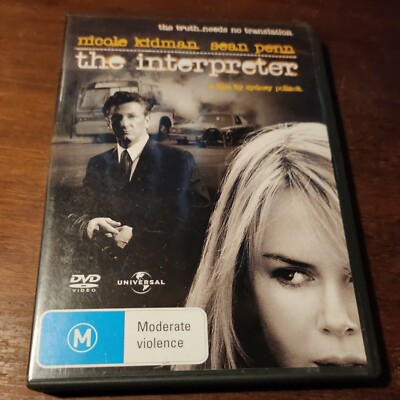 The Interpreter (DVD, 2005) Regions 4 (Nicole kidman, Sean Penn ...