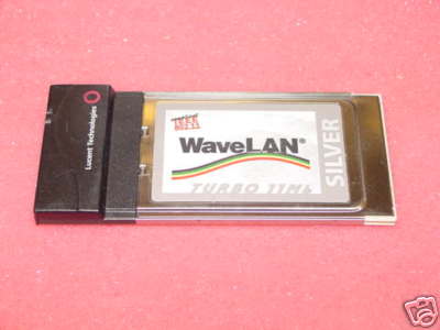 Lucent WaveLan Turbo Silver Wireless WIFI PCMCIA Card | eBay