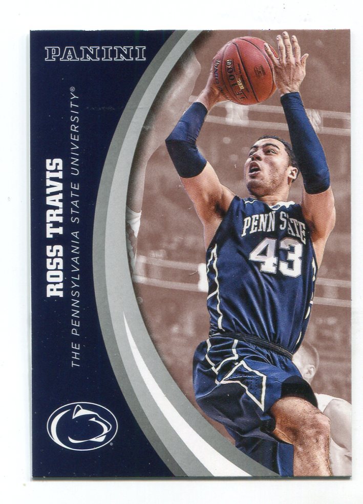 ROSS TRAVIS 2016 Panini Collegiate Collection #47 PENN STATE KC Chiefs ...