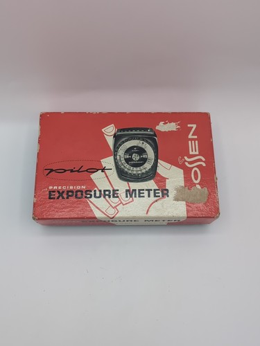 Gossen Pilot Precision Light Meter w/ Case, Strap & Original Box ...