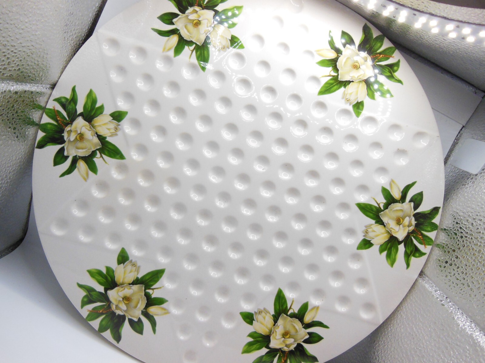 Vintage Amsbury MAGNOLIAS Ceramic Chinese Checkers Board RARE | eBay