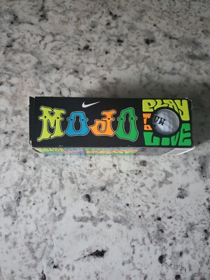 Nike MOJO Play To Live 3-Pack Golf Balls Powerful Distance Golfing NEW ...