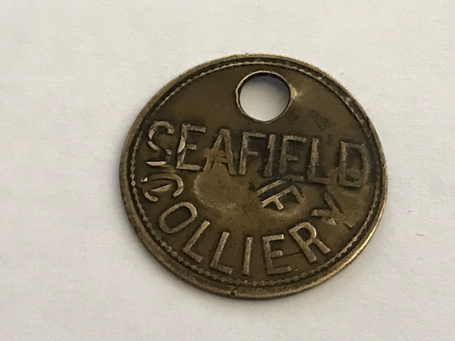 Original Seafield Colliery Pit Check Token Tally 2632 | eBay