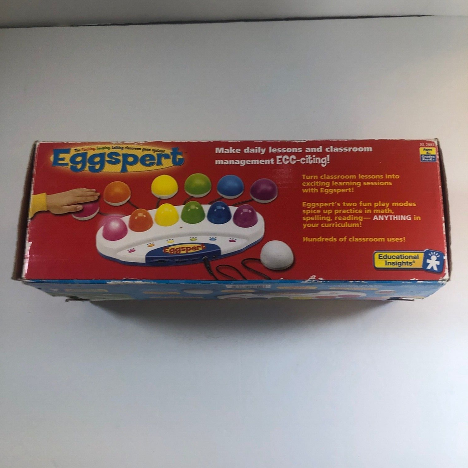 Eggspert Classic Educational Insights Classroom Homeschool Buzzer Quiz System | eBay