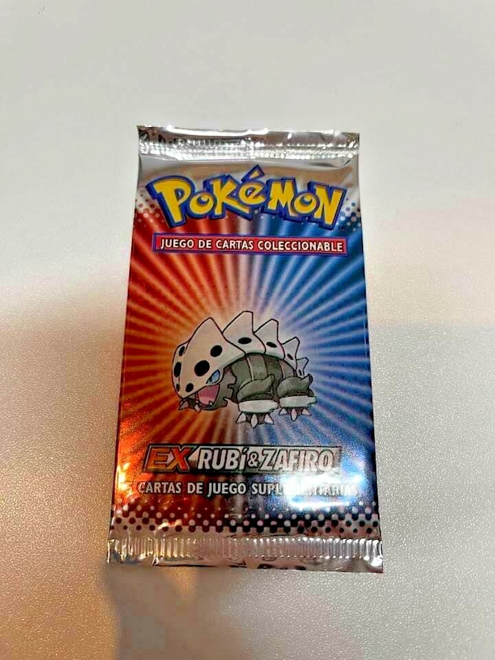Sealed 4x Ex Ruby & Sapphire Booster Packs Art Set Pokemon Cards ...