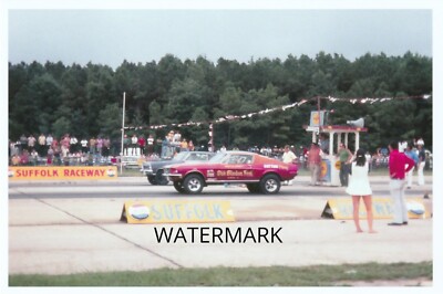 1970s Drag Racing-Carol "Bunny" Burkett-"COTTON PONY" 68 Mustang ...