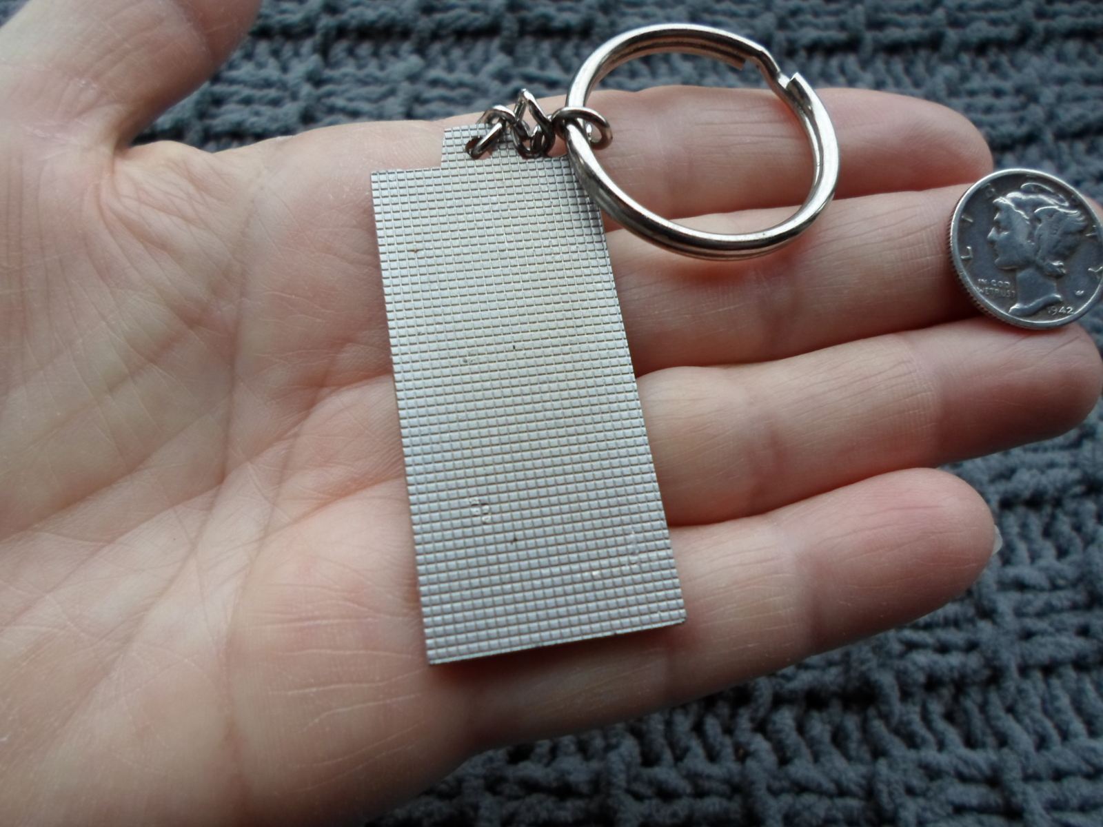 Vintage HOLY TRINITY - Father Son Holy Spirit - Catholic KEYCHAIN - in ...